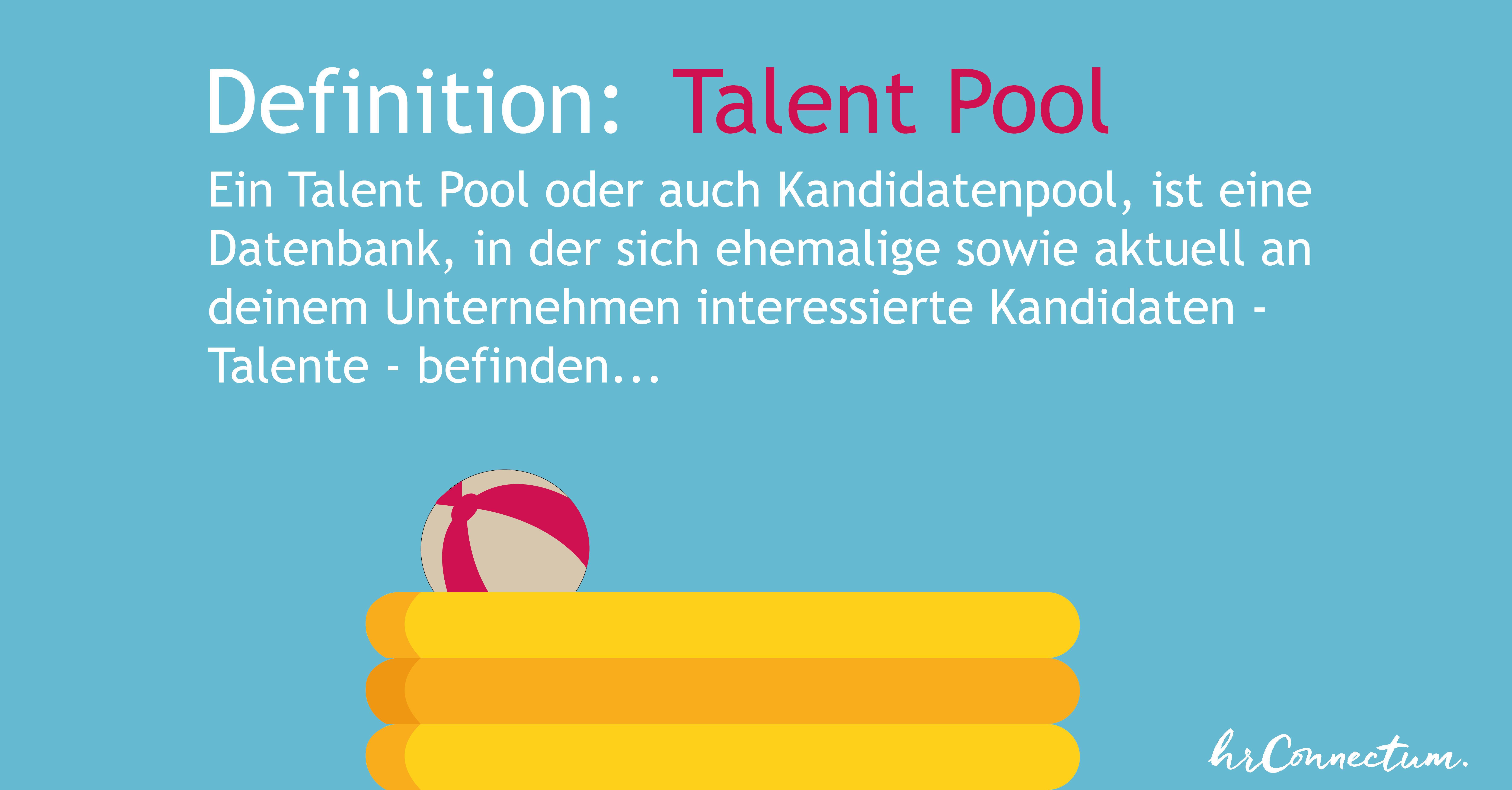 Talent Pool Talentpool Kandidatenpool| hrConnectum